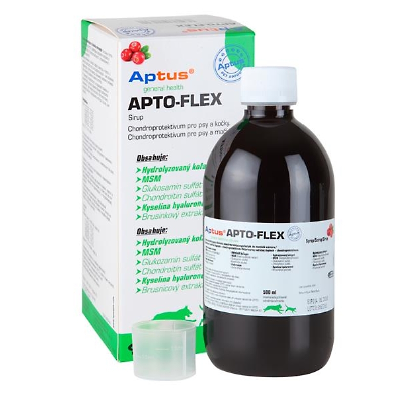 Aptus APTO - FLEX VET Sirup na kĺby pre psy a mačky 500ml | FarmaMix