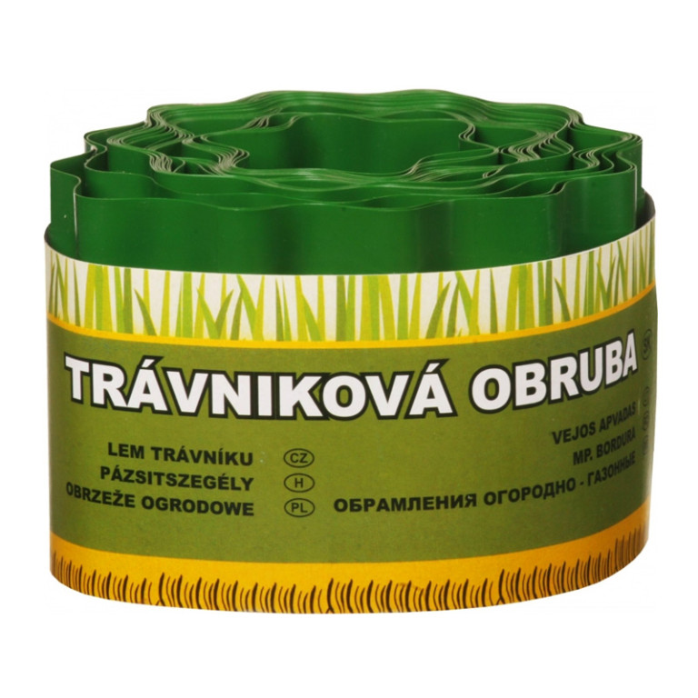 Okraj trávnika - zelený 9m x 10cm | FarmaMix